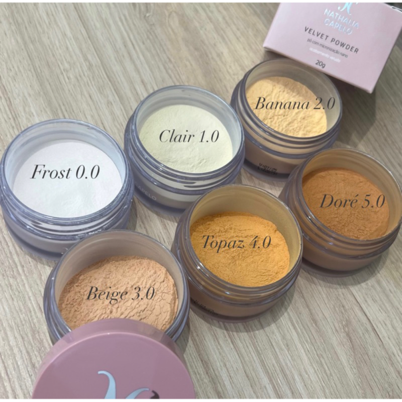 Po Velvet Powder Frost Nathalia Capelo 20g - Carla Zucoloto Beauty