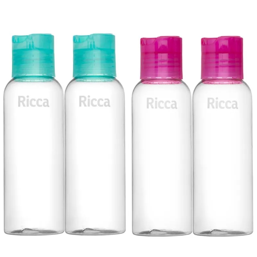 Pack Com 2 Frascos De Viagem Disk Top Ref 3290 Ricca - Carla Zucoloto ...